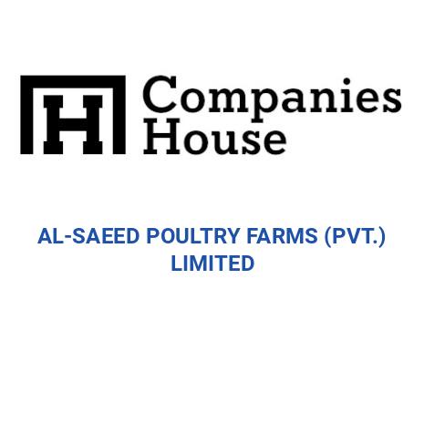 AL-SAEED POULTRY FARMS (PVT.) LIMITED | Pakistan Companies Registry Search